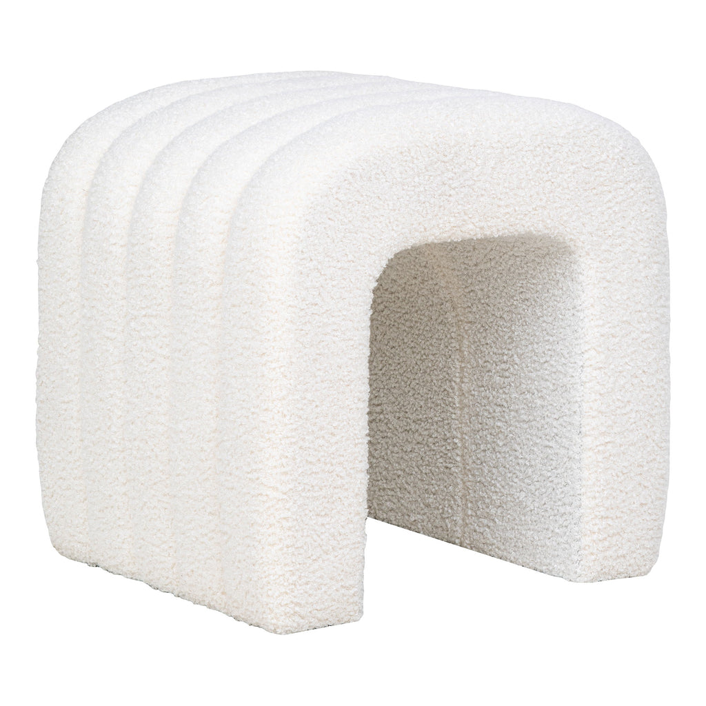 pouf scandinave en pont blanc – Scandina Style