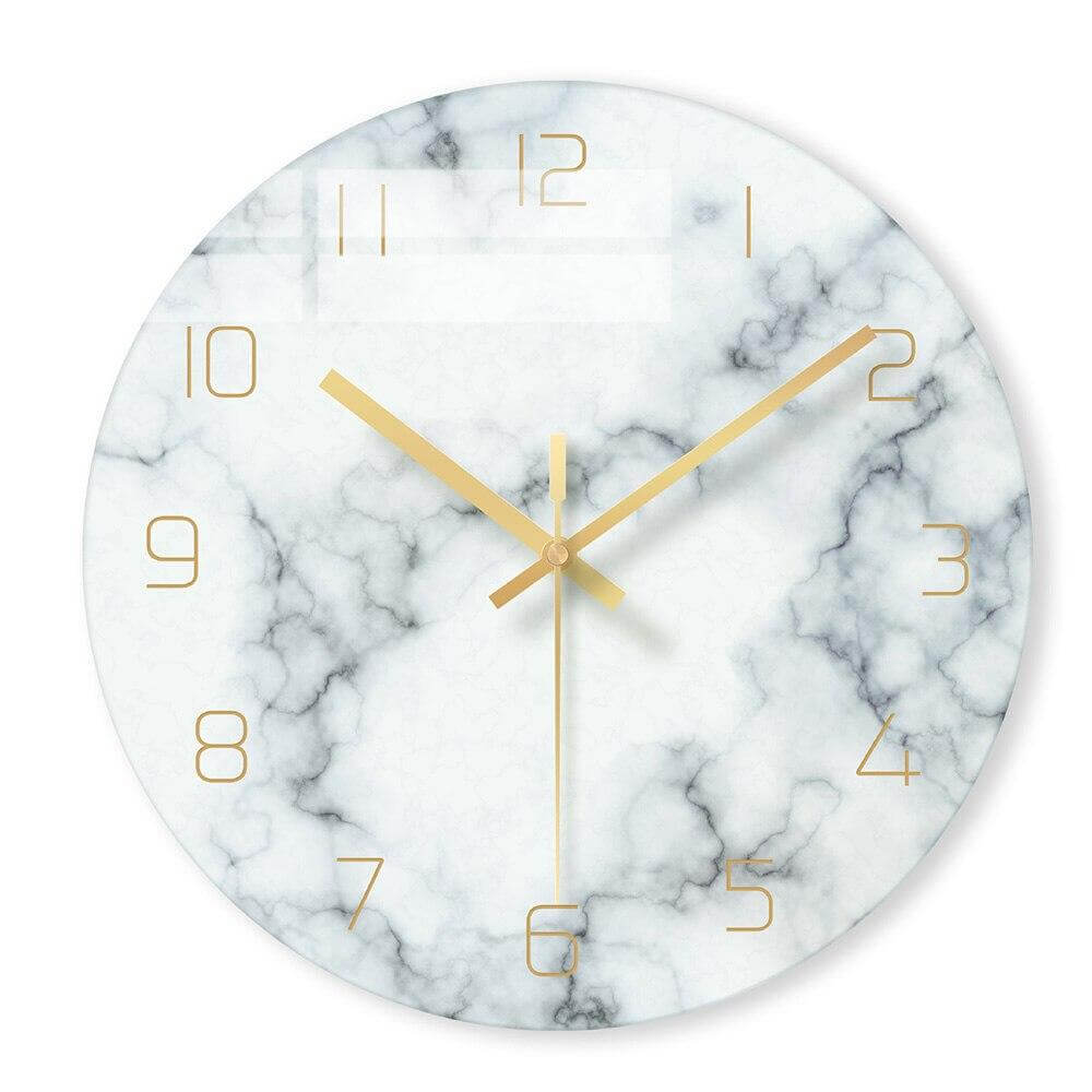 Horloge Scandinave Marbre | Scandina Style